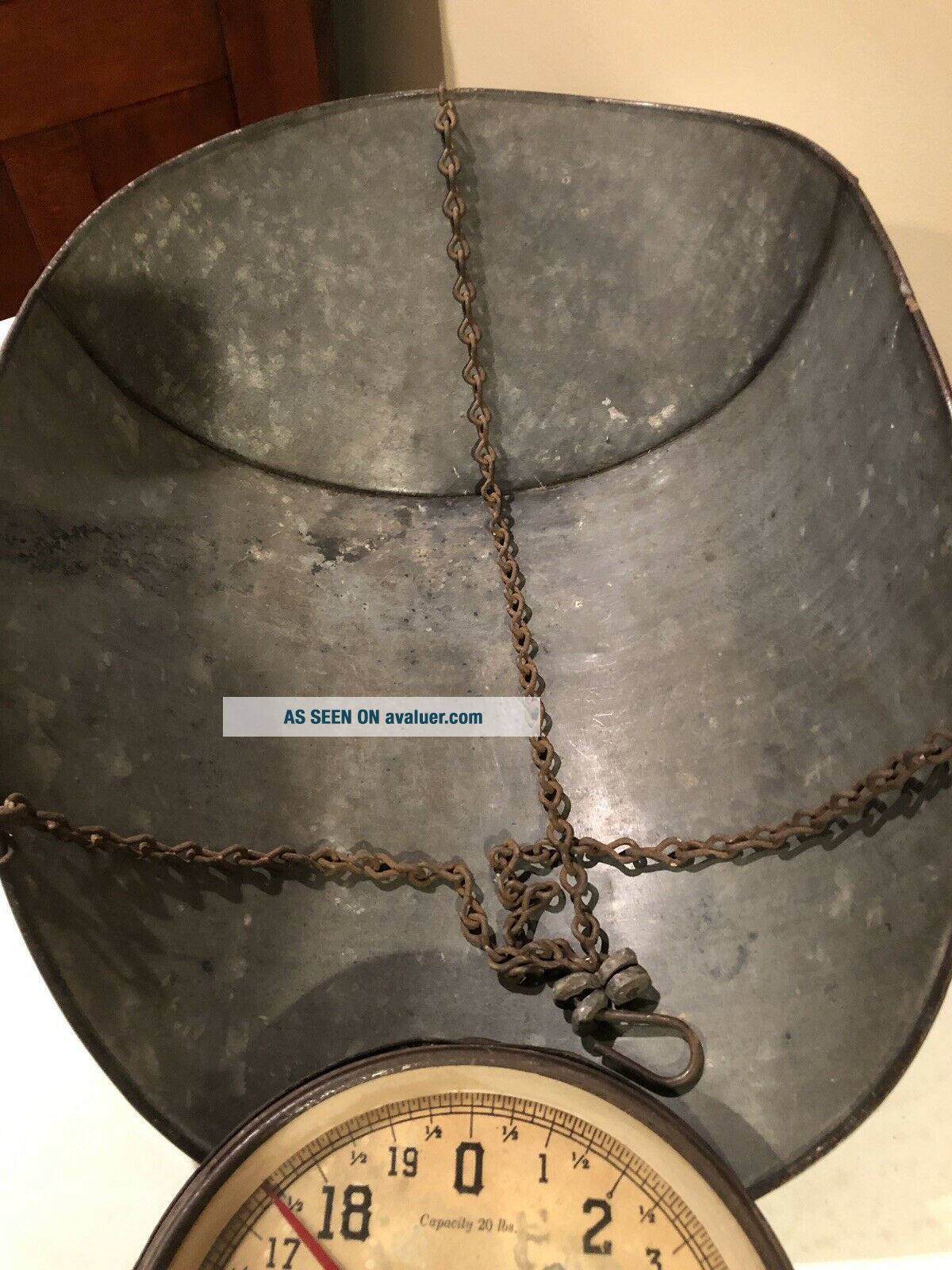 Rare Antique Philla General Store Hanging Scale - 20 Pound Capacity ...