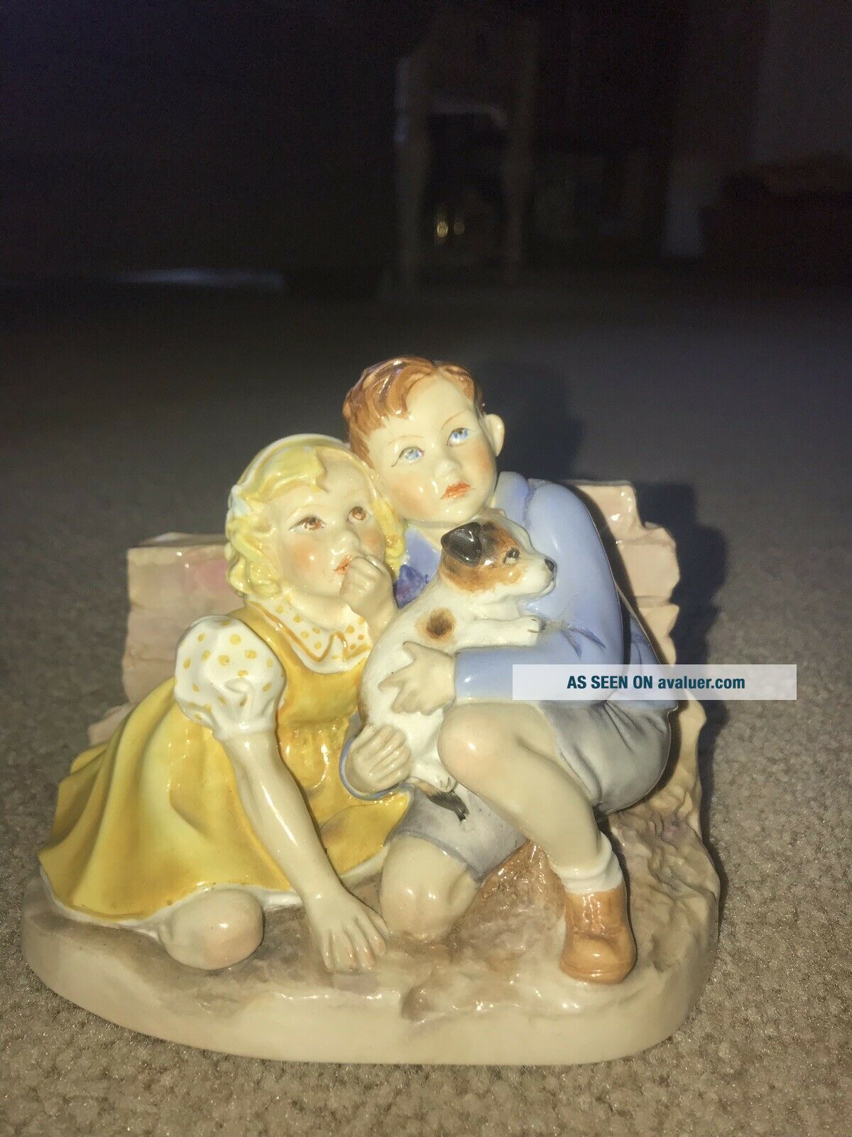 Royal Worcester Figurine “Take Cover” By Eileen Soper 1941 Wartime ...