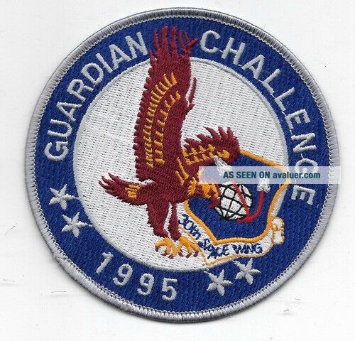 USAF 30th Space Wing Guardian Challenge 1995 Squadron Patch | #68395