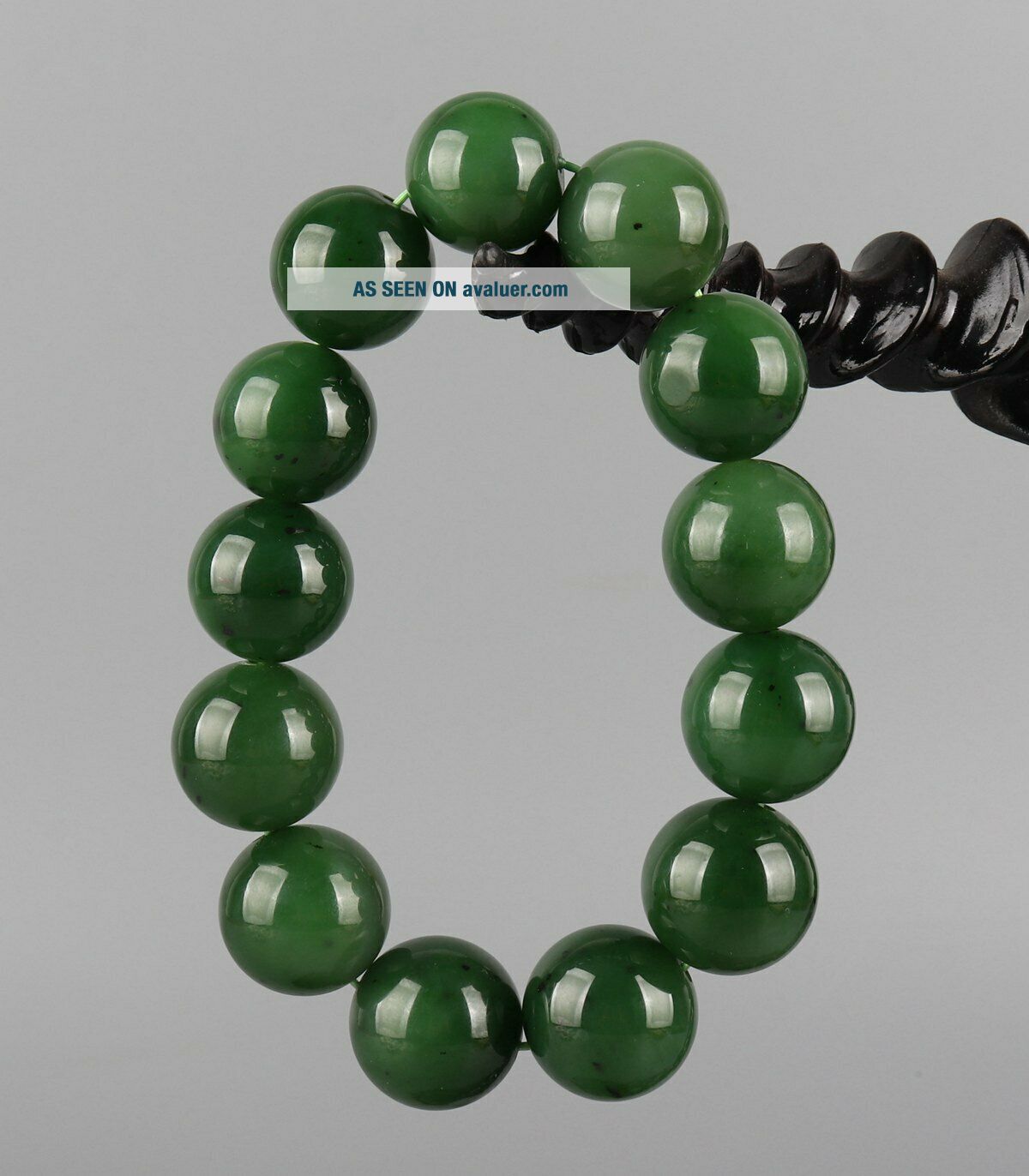 Chinese Exquisite Hand - Carved Hetian Jade Bracelet | #69846