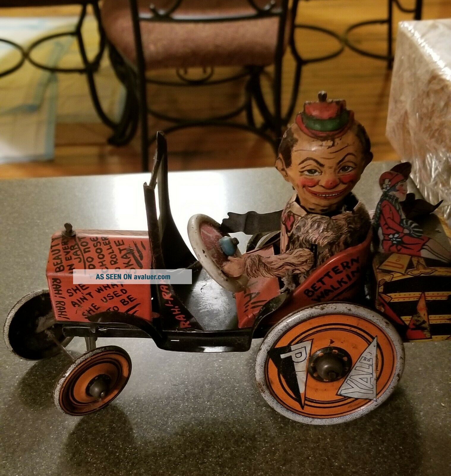 Marx Tin Toy Whoopie Crazy Car 1930 ' S | #71888