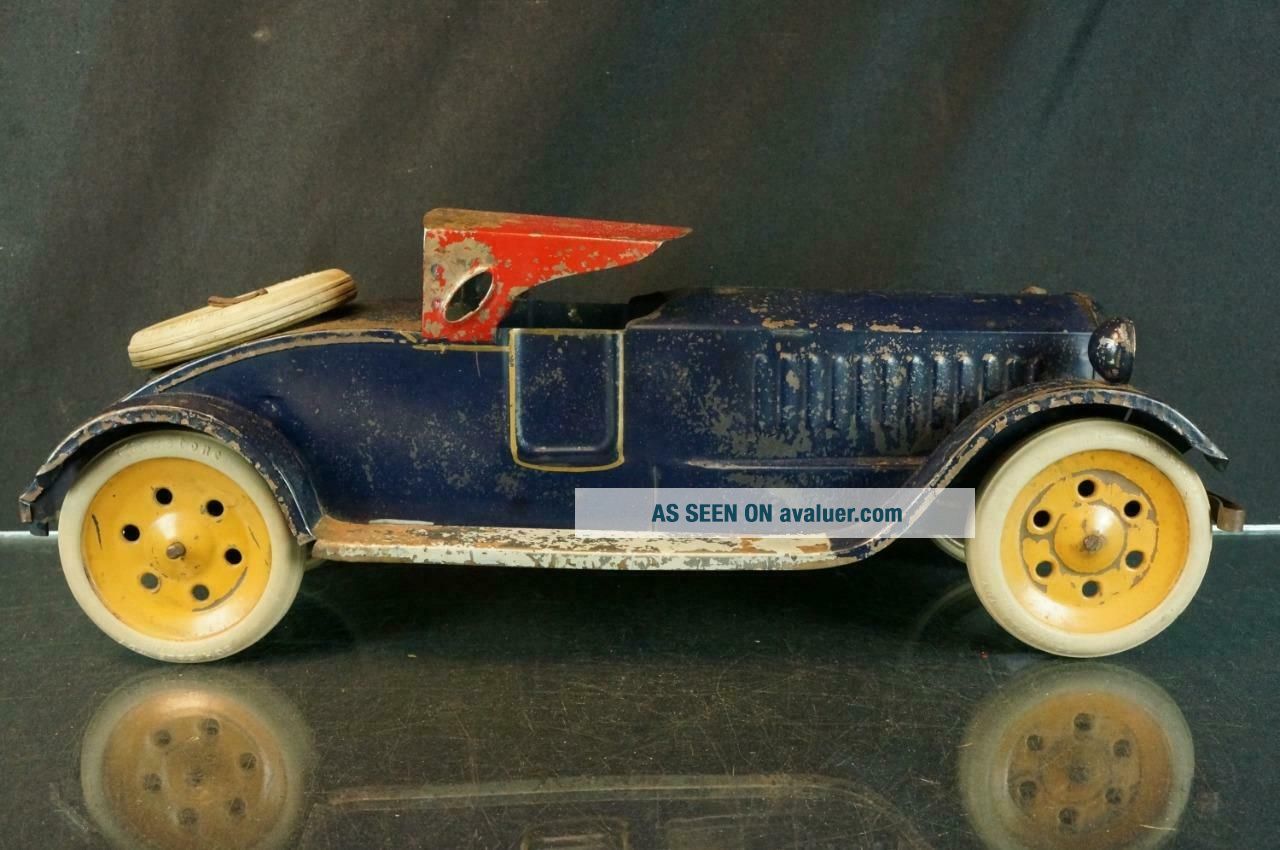 1928 DAYTON SCHIEBLE PRESSED STEEL 5 WHEELED HILL CLIMBER COUPE CAR ...