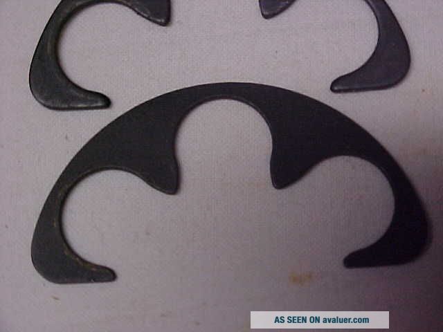 Eight WW1 Hardened Steel. 45 Half Moon Clips | #92304