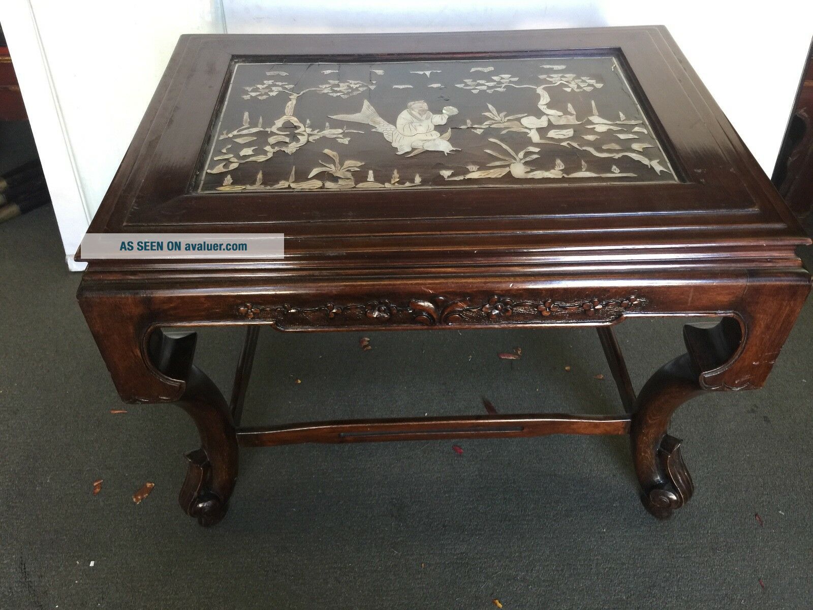 Antique Japanese Tea Table | #100386