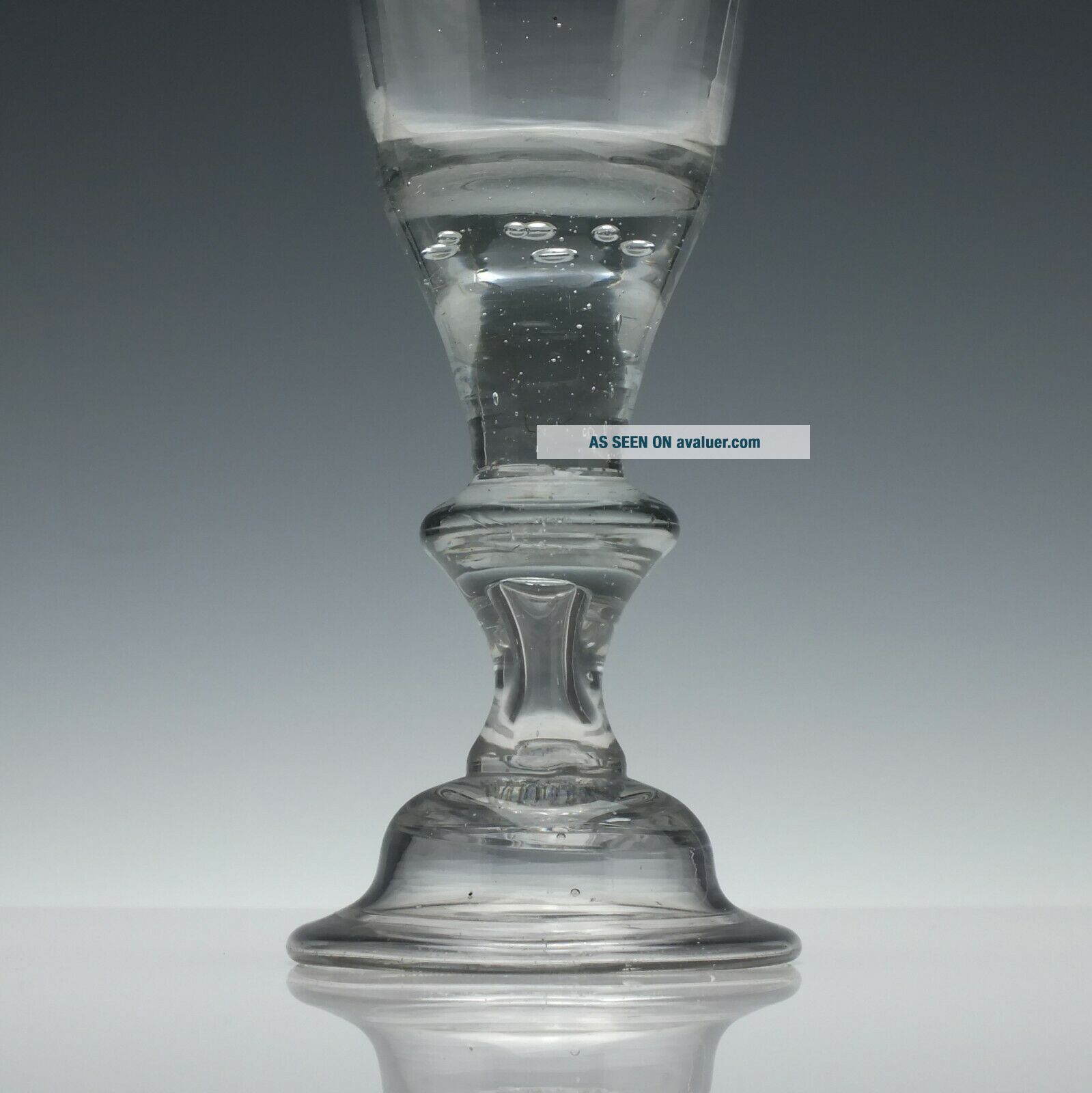 Antique 18th Century German Gilded Hessen Glass Goblet C1750 | #110841