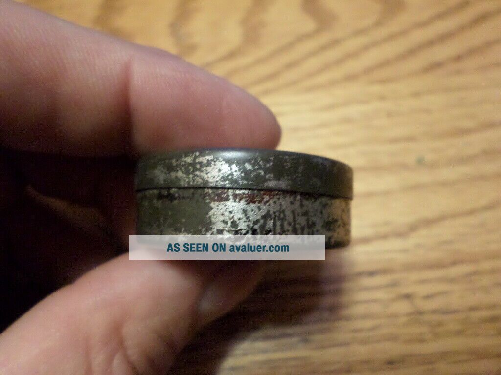 Antique VTG Civil War Eley London Empty Tin Can Of Percussion Caps Colt ...