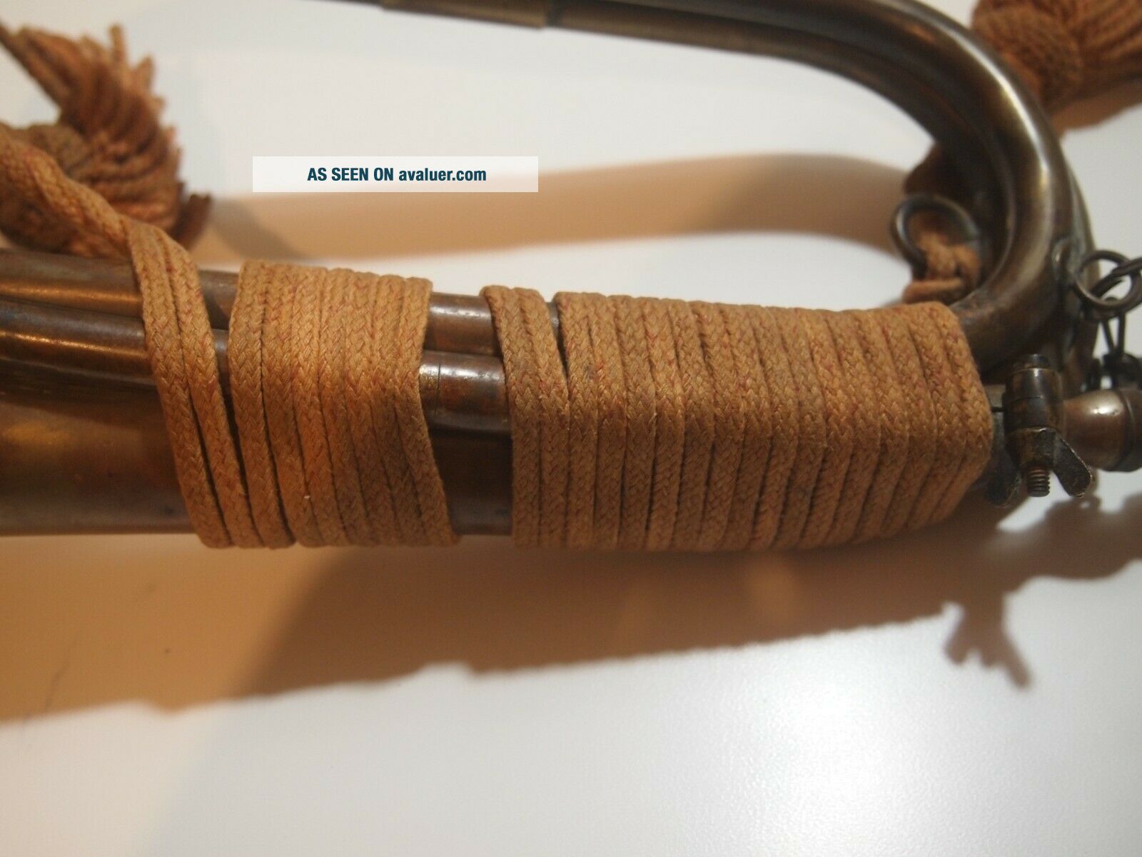 WW2 JAPANESE IMPERIAL ARMY MILITARIA BUGLE MILITARY JAPAN | #173938