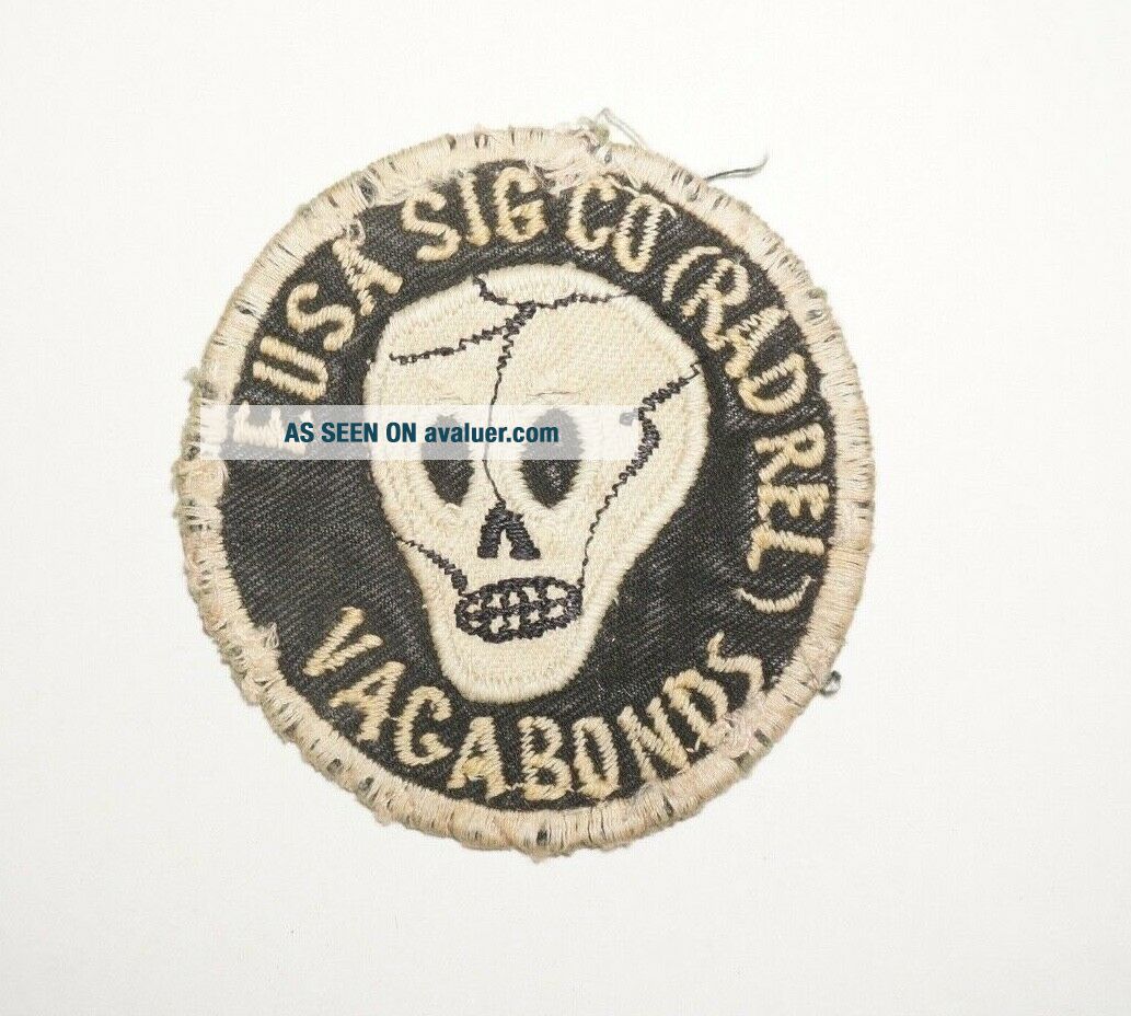 EUSA Signal Battalion Radio Relay Vagabonds Korea Theater Made Patch ...