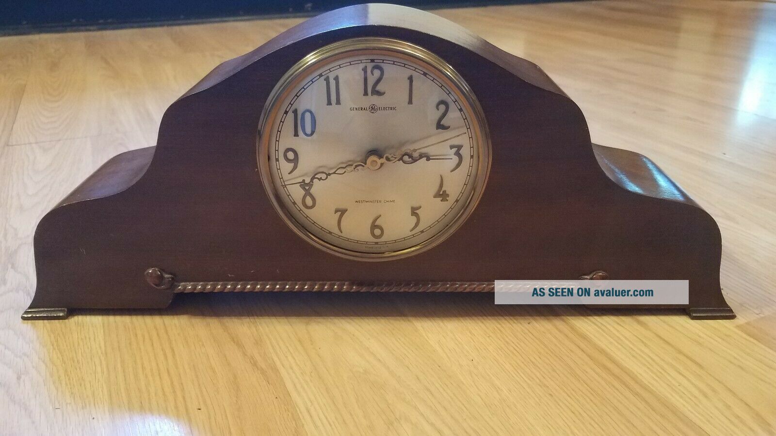 General Electric Mantle Clock Model 420 Westminster Chimes (1948) | #183654