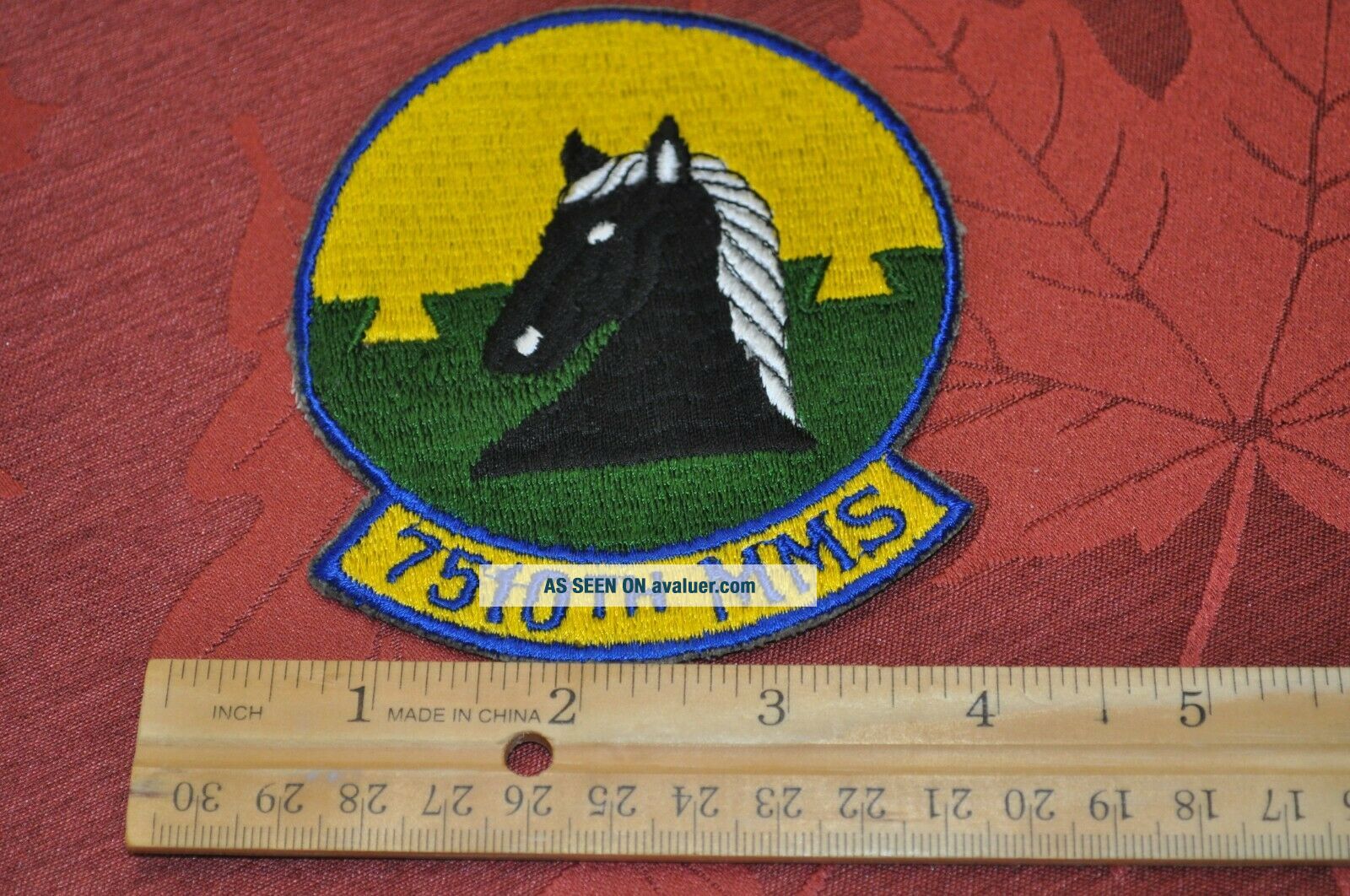 USAF 7510th Munitions Maintenance Squadron 7510 MMS Patch USAFE ...