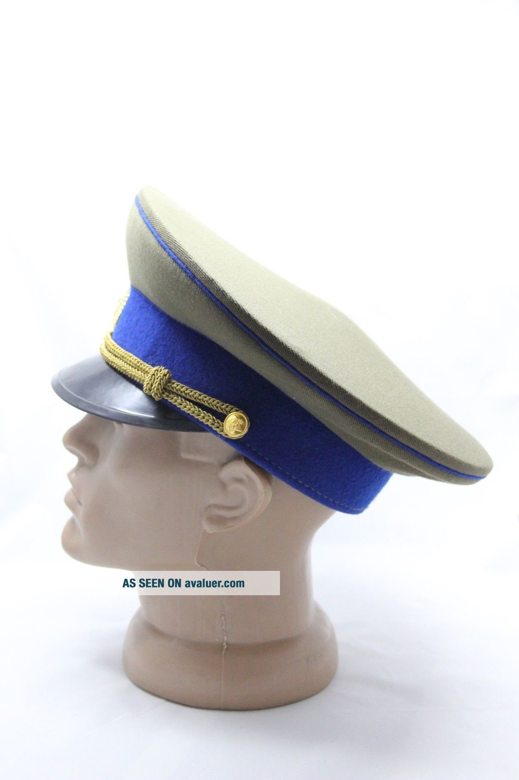 Soviet Army Officer Military KGB Force Visor Cap | #188573