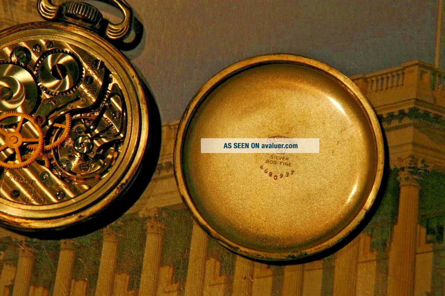 HAMILTON GCT 22J US ARMY AIR CORPS 4992B MILITARY POCKET WATCH 800 ...