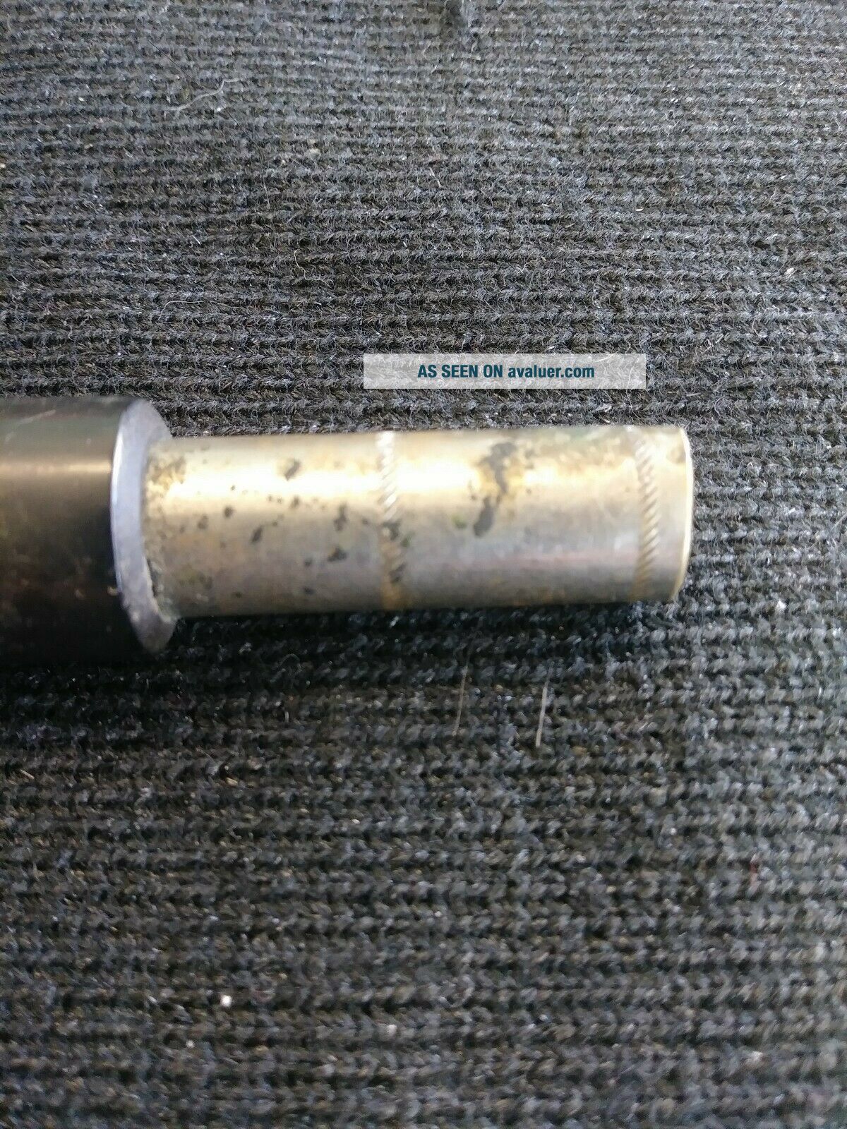 Rare OLD 15 ", Antique Relic Flute Civil WAR ERA Brass Silver Plate ...