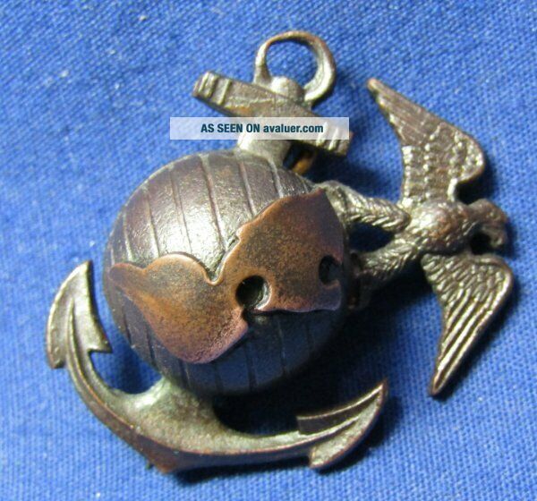 WWII Australian Made USMC 1st Marines Right Collar EGA By K. G. Luke ...