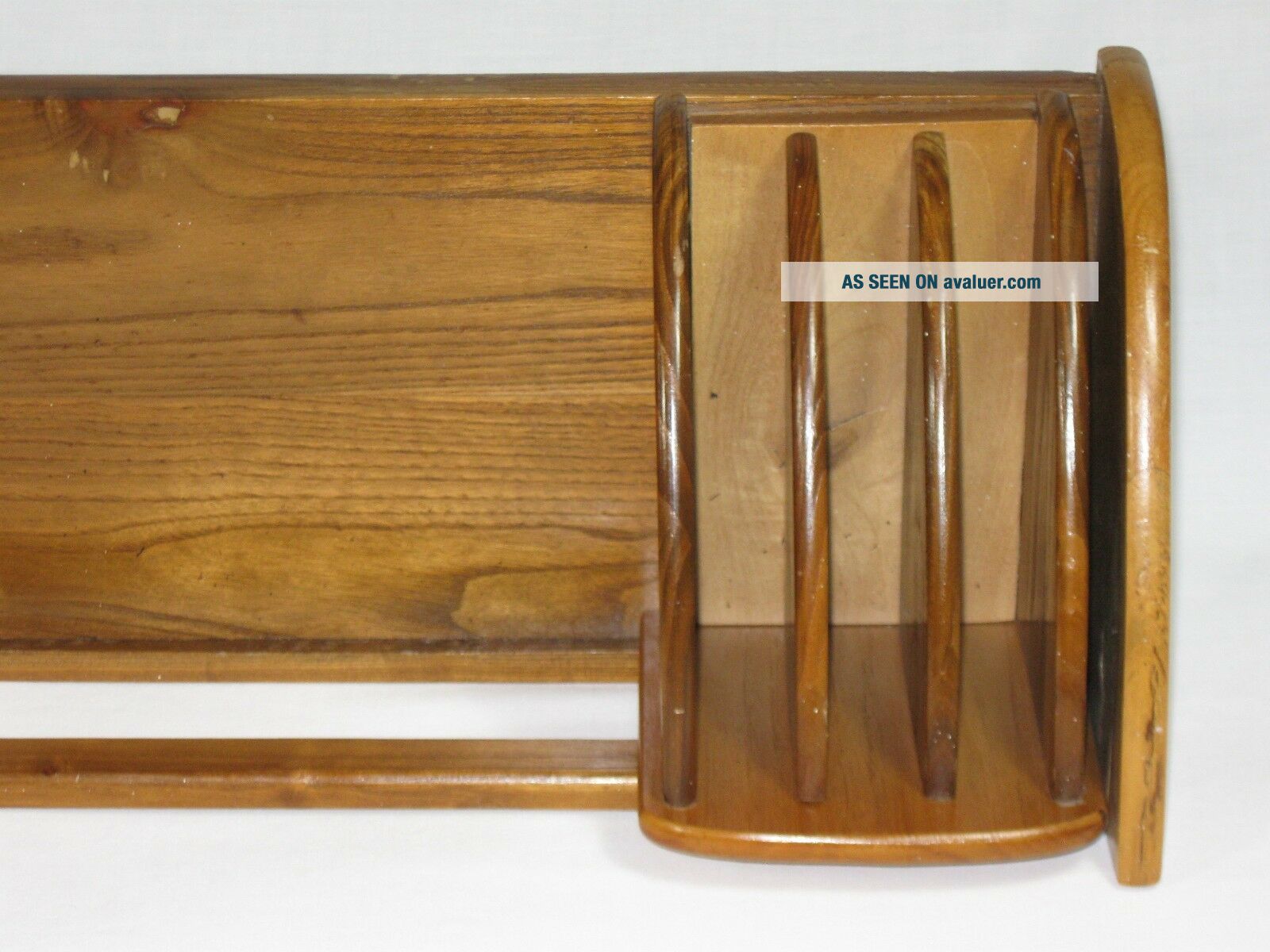 Danish Style Mid Century Modern Hardwood Floating Shelf | #244963