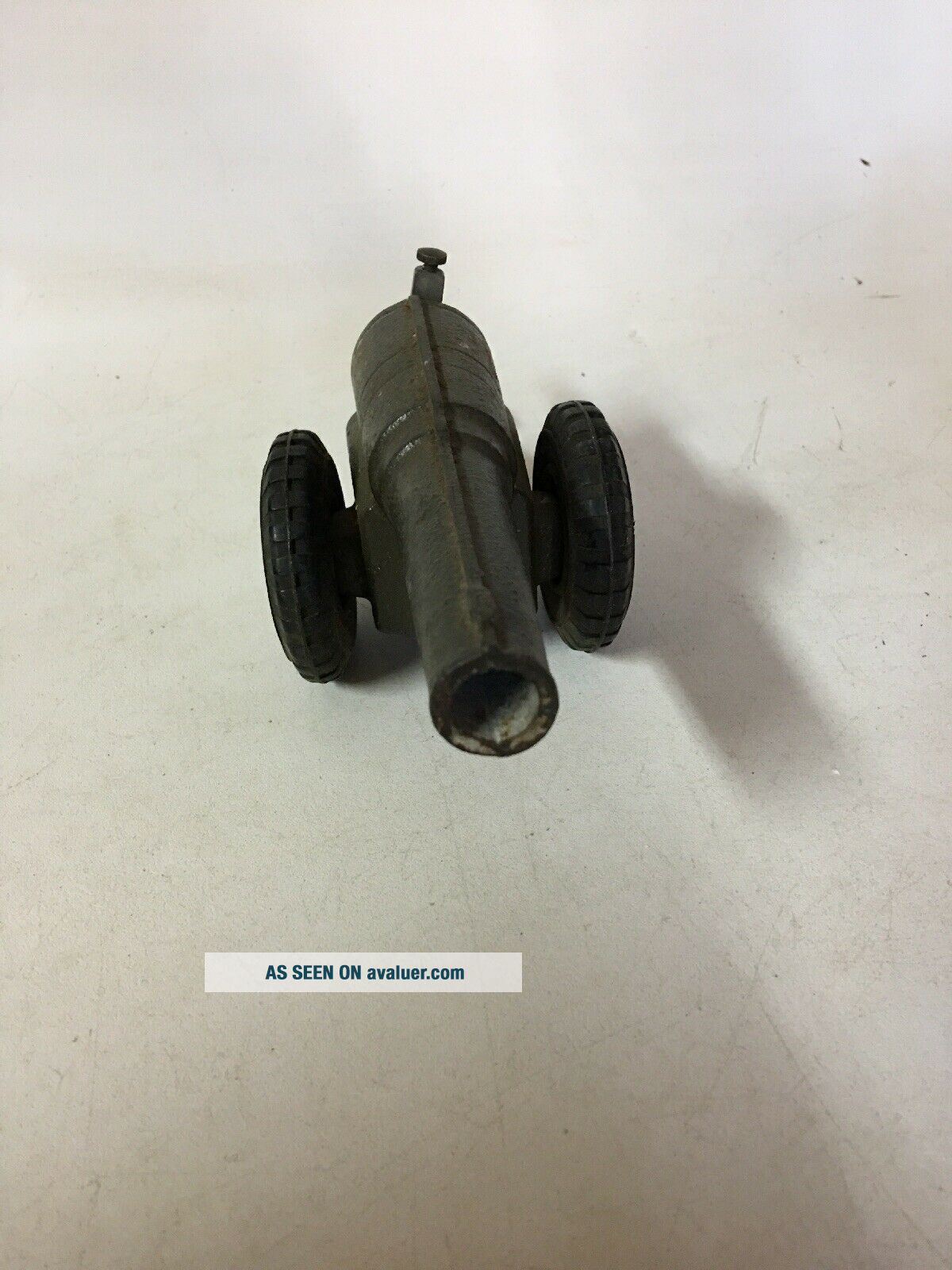 Vintage 1950 ' S Cast Iron Firing Canon Premier Big Bang Antique Toy ...