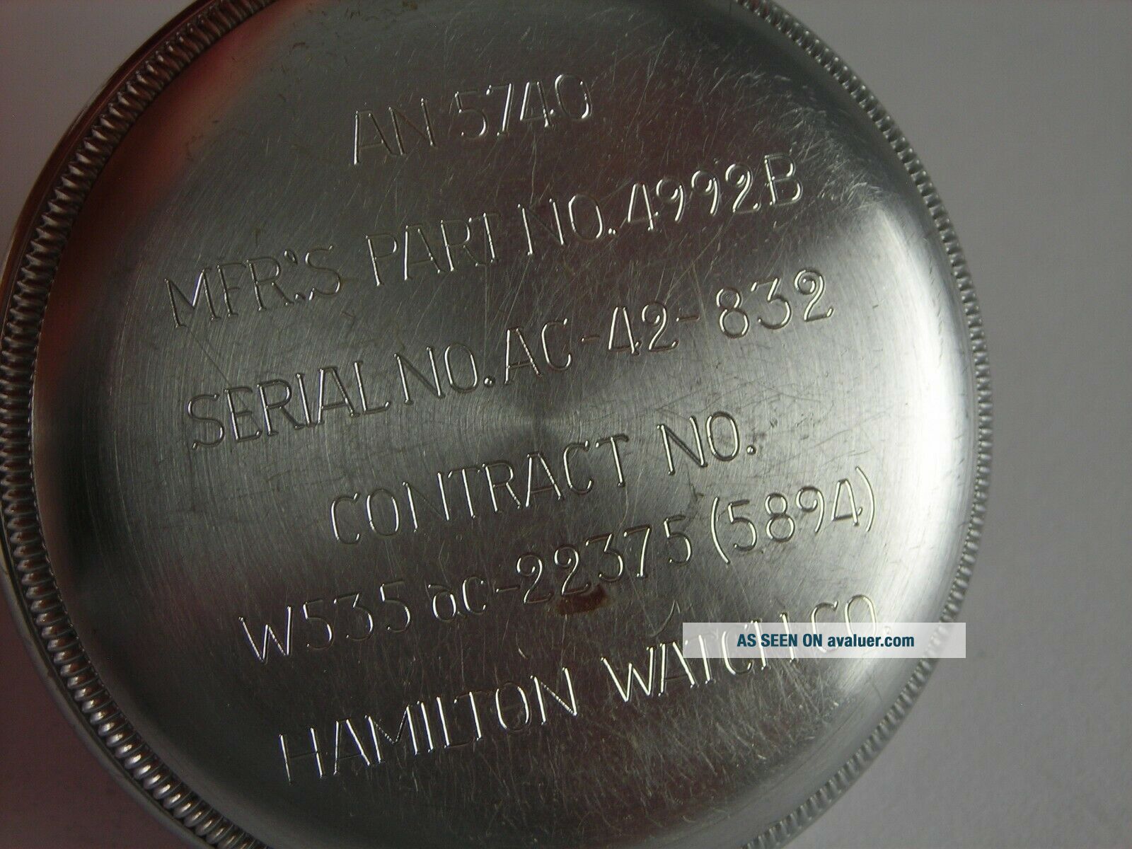 Antique Hamilton 16s 4992B 22 Jewels Navigational WW2 Pocket Watch ...