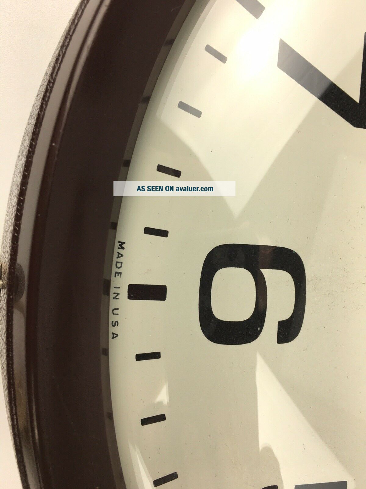 GENERAL ELECTRIC GE Industrial School Wall Clock Model 2012 VINTAGE 13 ...