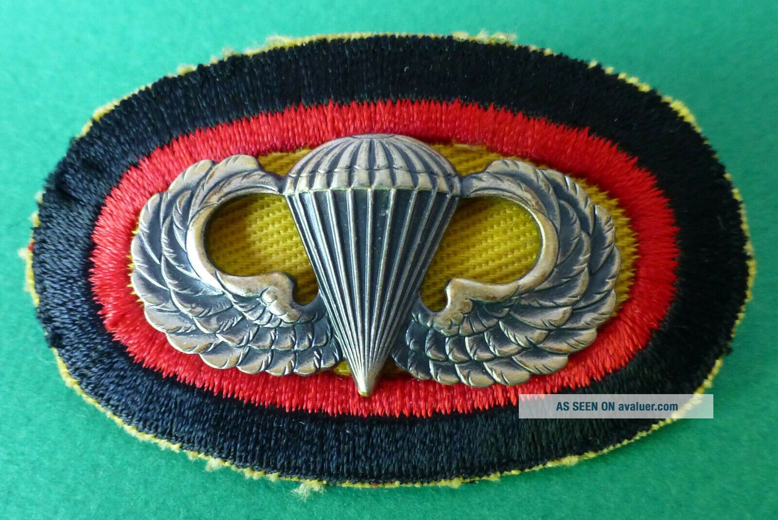 GERMANY ARMY AIRBORNE PARATROOPER PARACHUTE WINGS USA TYPE PARA JUMP ...