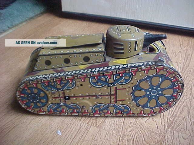 VINTAGE MARX ARMY TANK WIND UP TOY | #276541