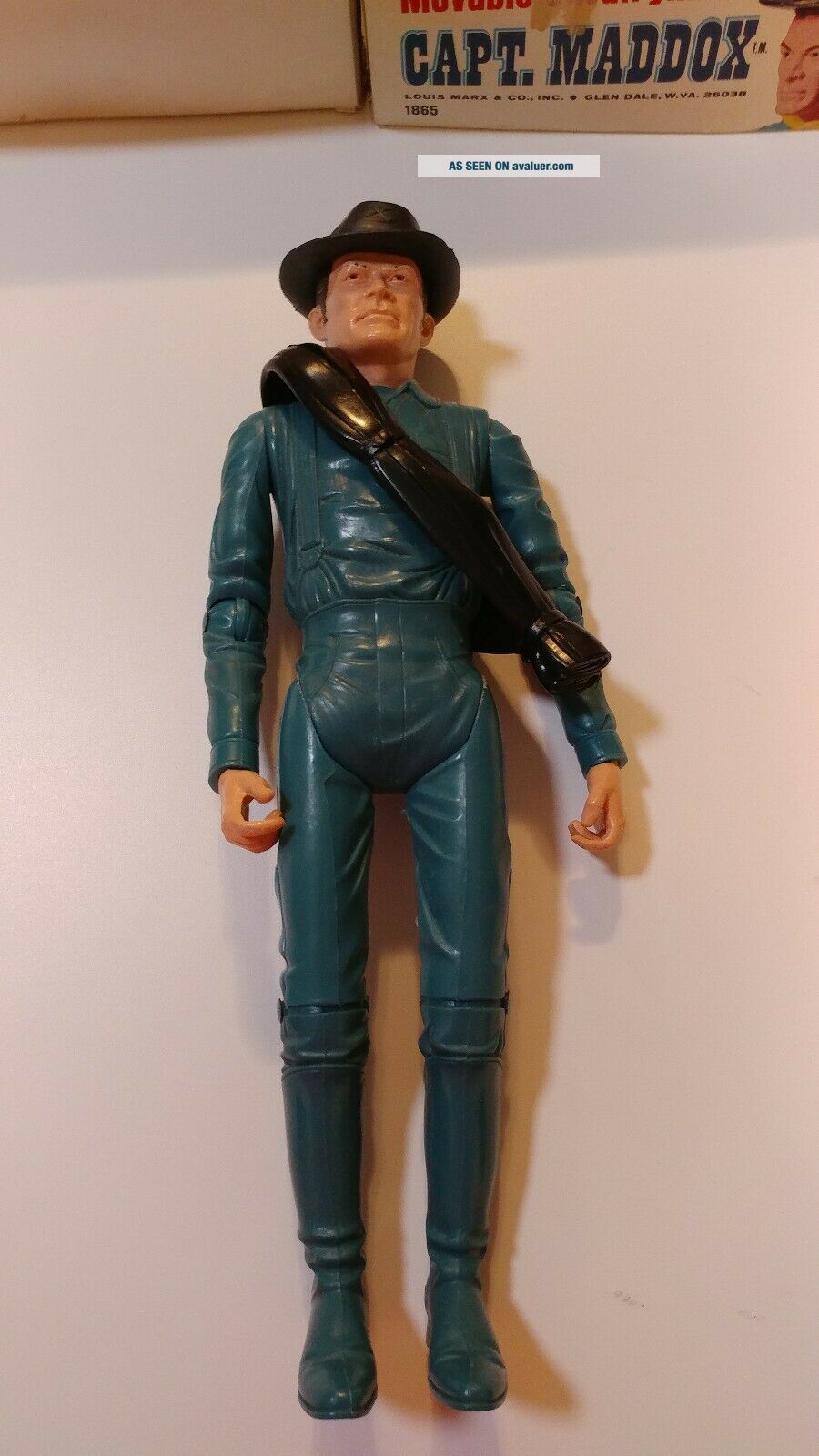 VINTAGE 1967 Capt Maddox Fort Apache Fighters Johnny WEST 1865 Figure ...