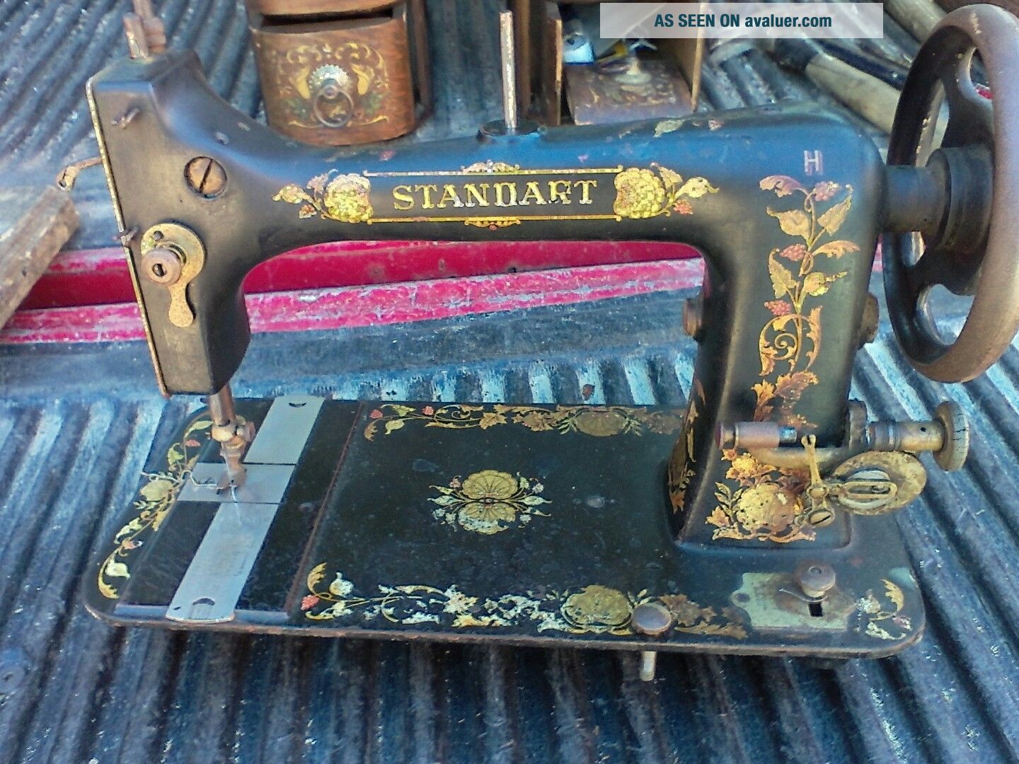 Antique Standart Not Singer Treadle Sewing Machine Head Only RARE ...