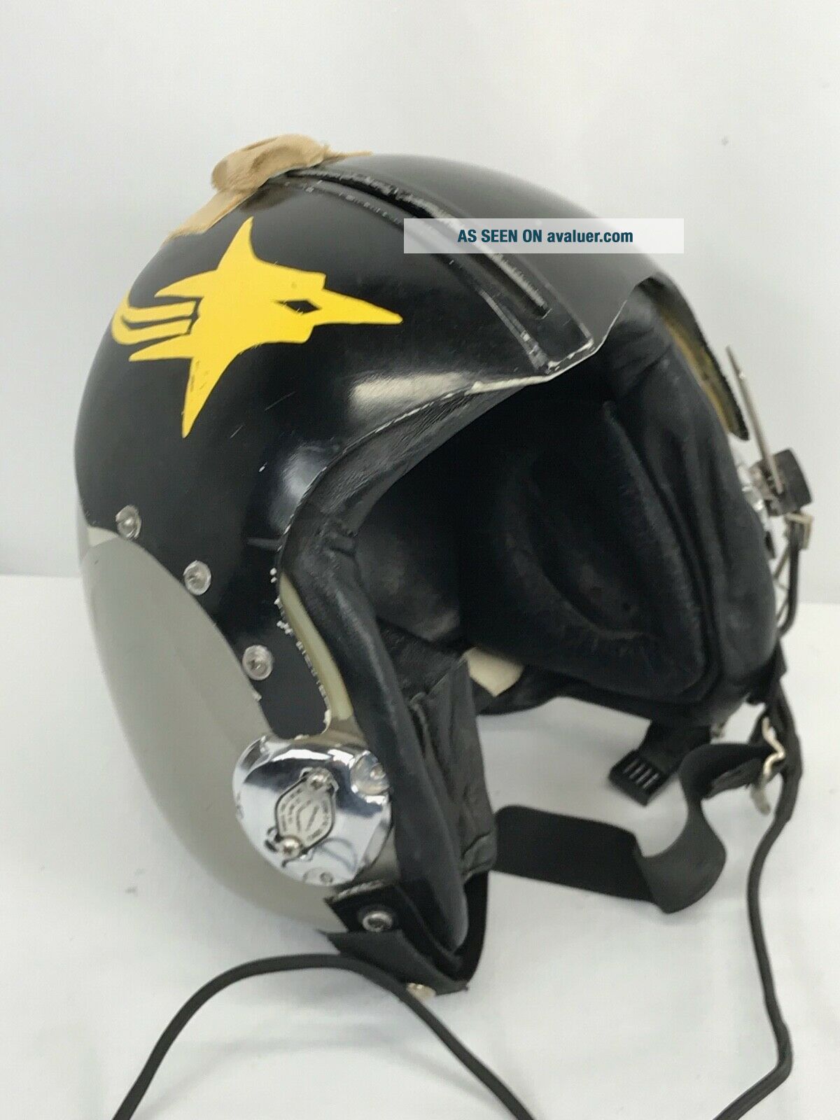 Vintage US Air Force Fighter Pilots Flight Helmet | #288804