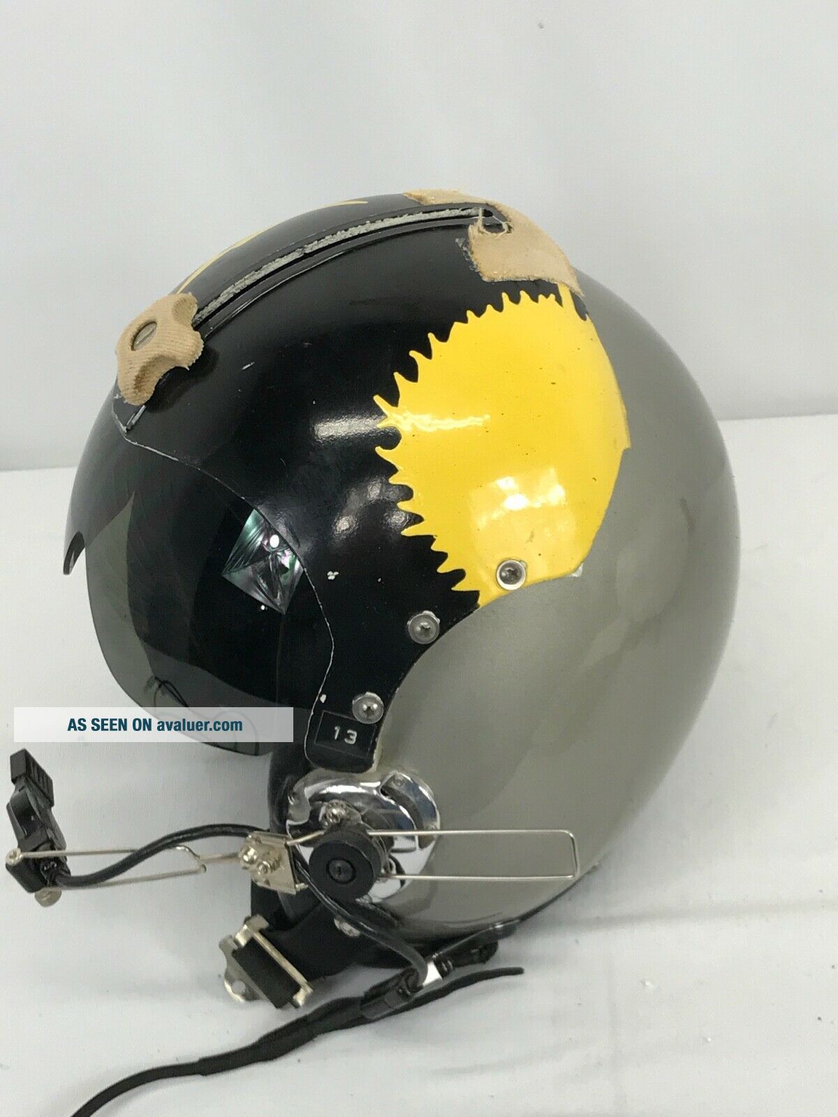 Vintage US Air Force Fighter Pilots Flight Helmet | #288804