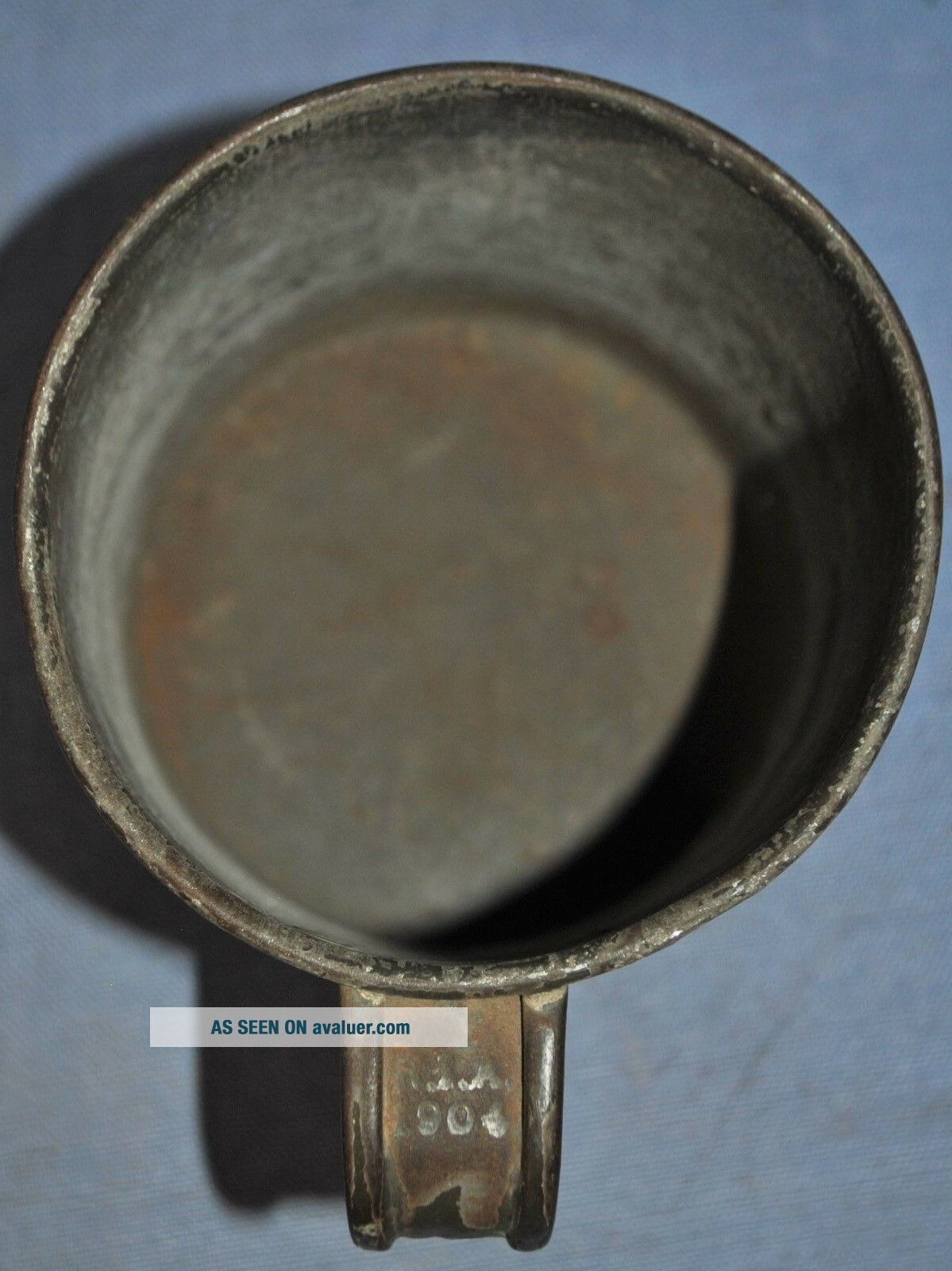 Pattern 1885 Drinking Cup Dtd. 1904 R. I. A. | #290458