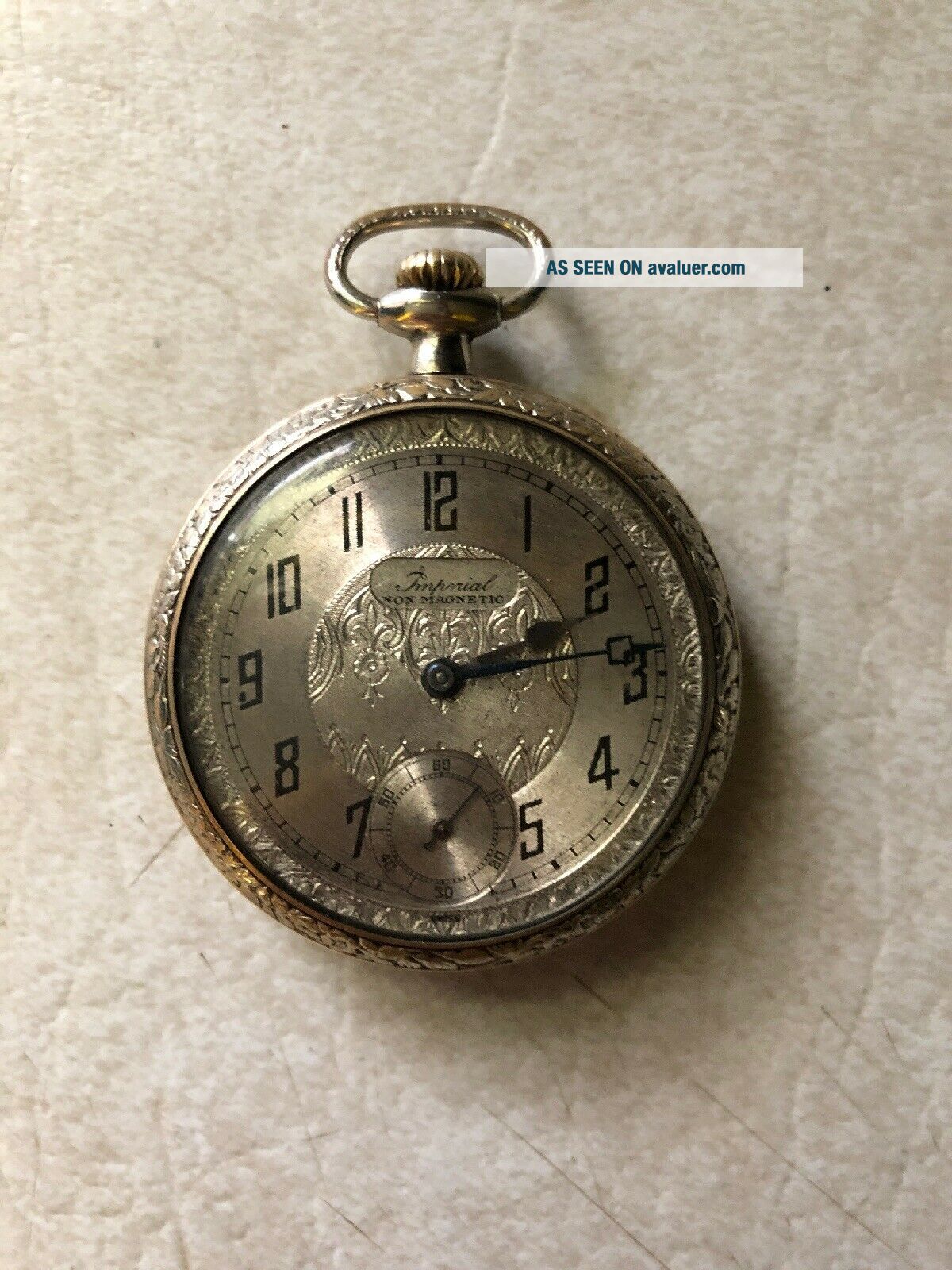Vintage 16 Jewel Imperial Pocket Watch | #300425