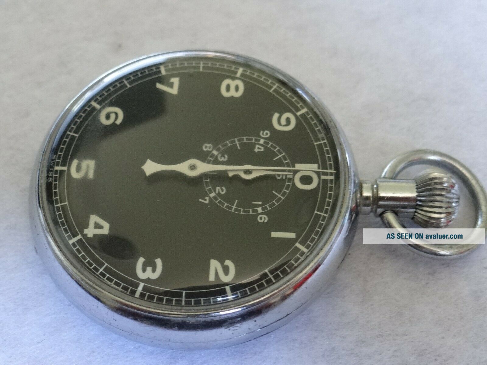 Vintage WW2 Military Aristo Navigation Bomb Timer Stop Watch | #315827