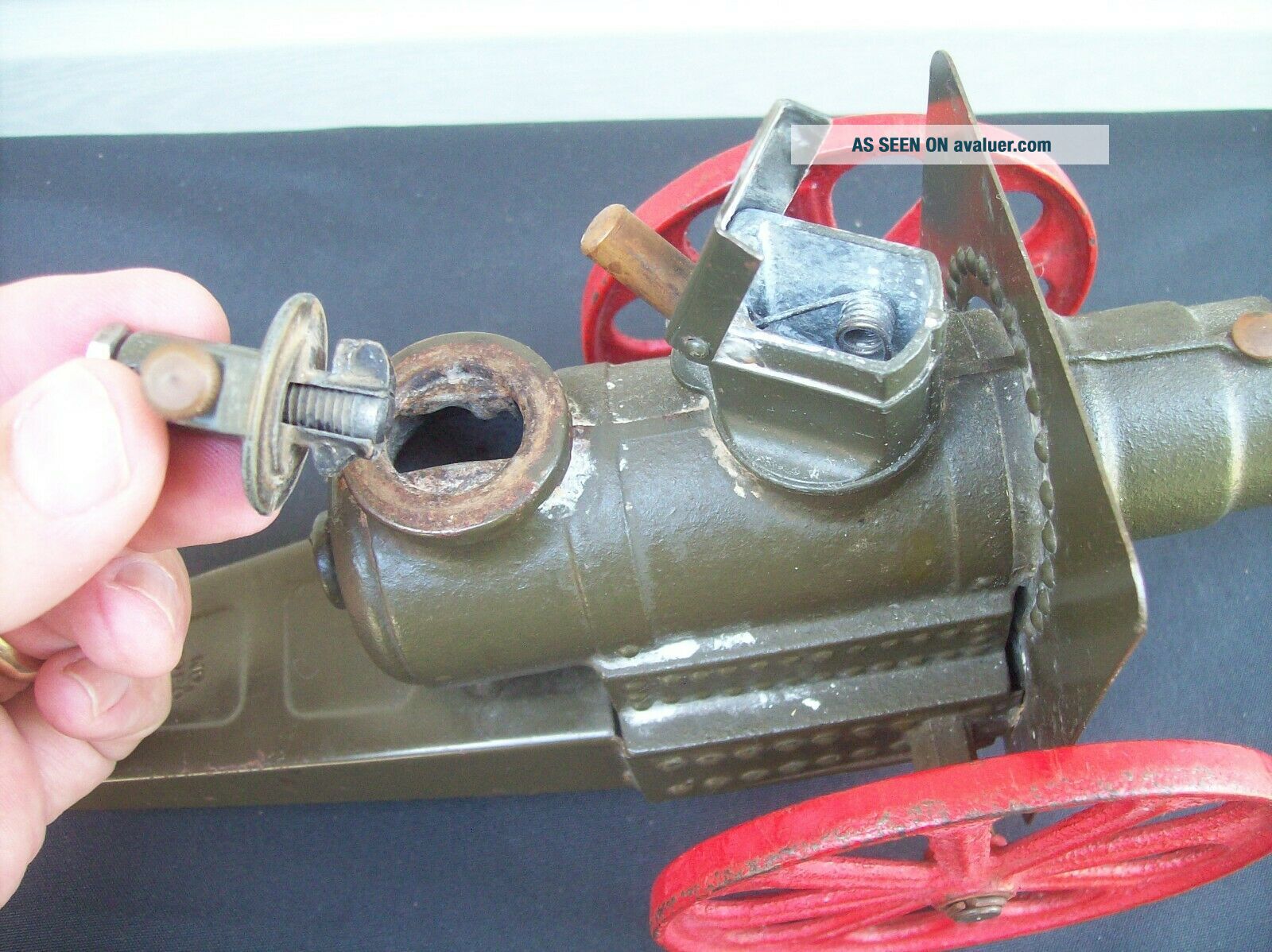 Vintage Conestoga BIG BANG Cast Iron & Pressed Steel Carbide CANNON ...