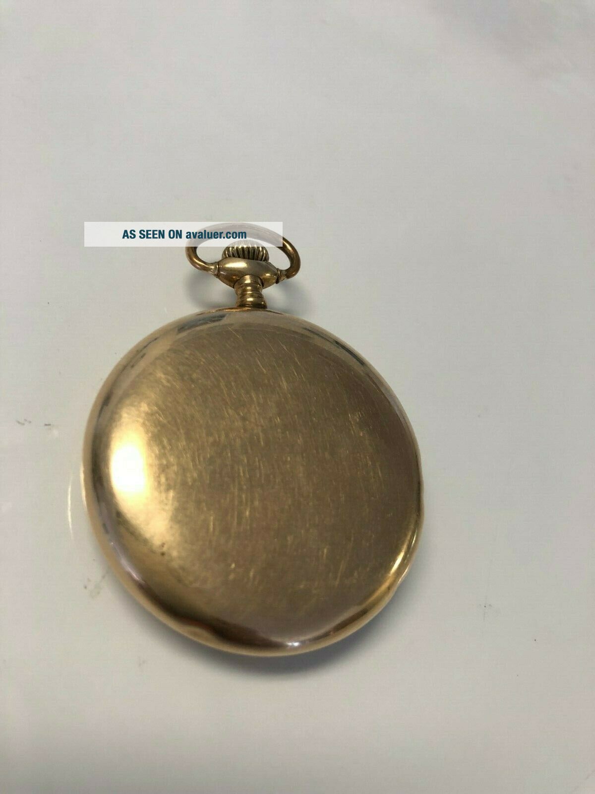 Vintage Omega - Gold Filled Pocket Watch Cobalt Blue Handles | #321281