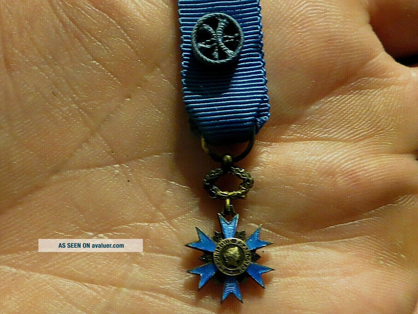 France French National Order Of Merit Miniature Medal 4cl – OFFICERS ...