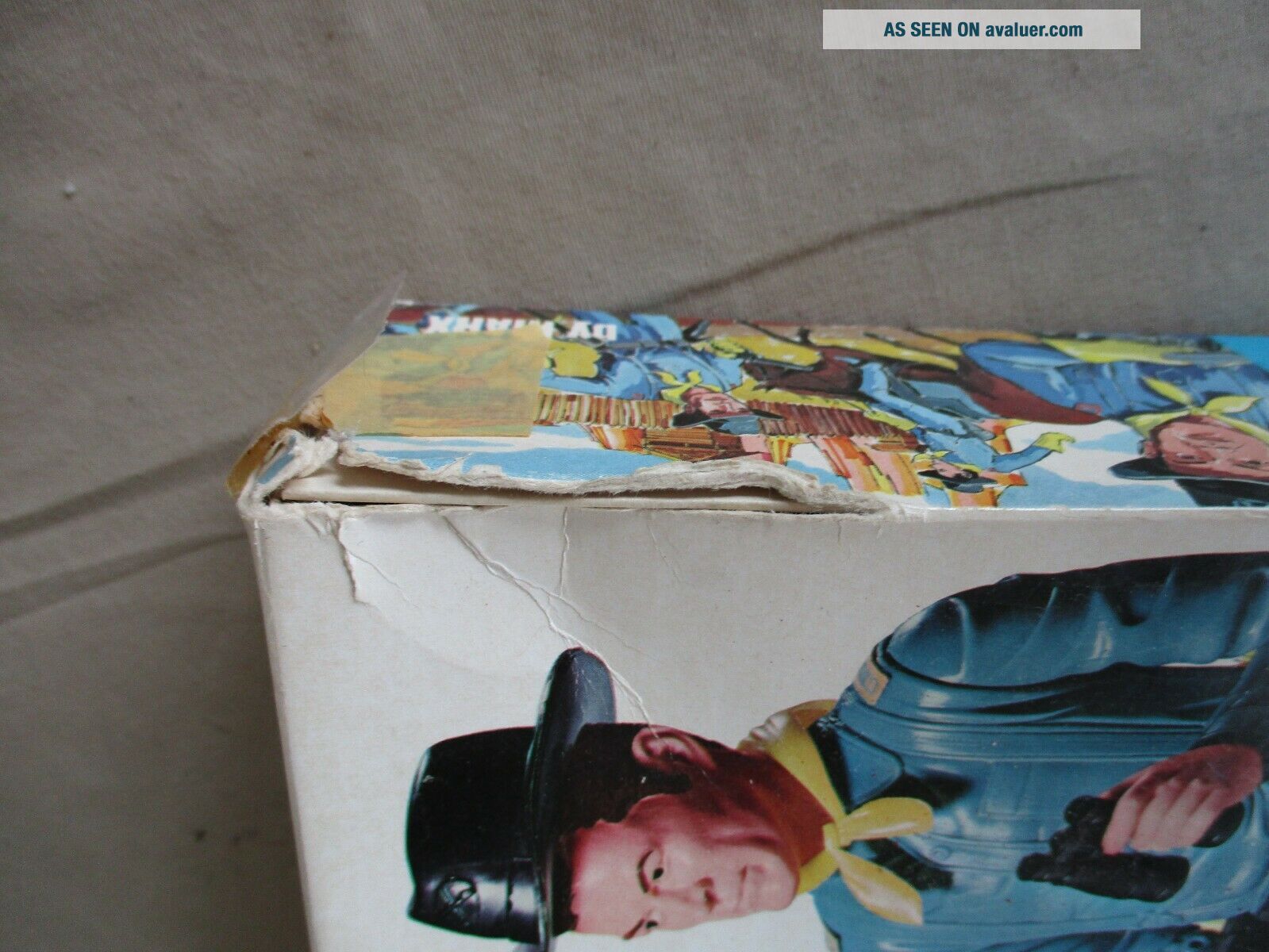VINTAGE 1967 MARX CAPT. MADDOX FORT APACHE FIGHTERS W/ACCESSORIES AND ...