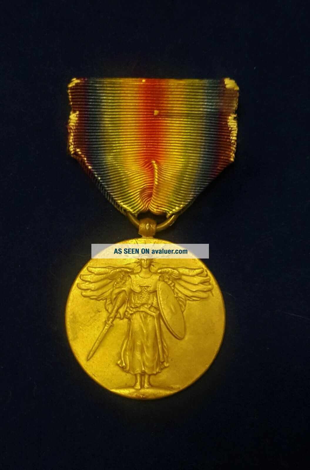 WW1 Unites States US Doughboy Stetson Campaign Hat And Victory Medal ...