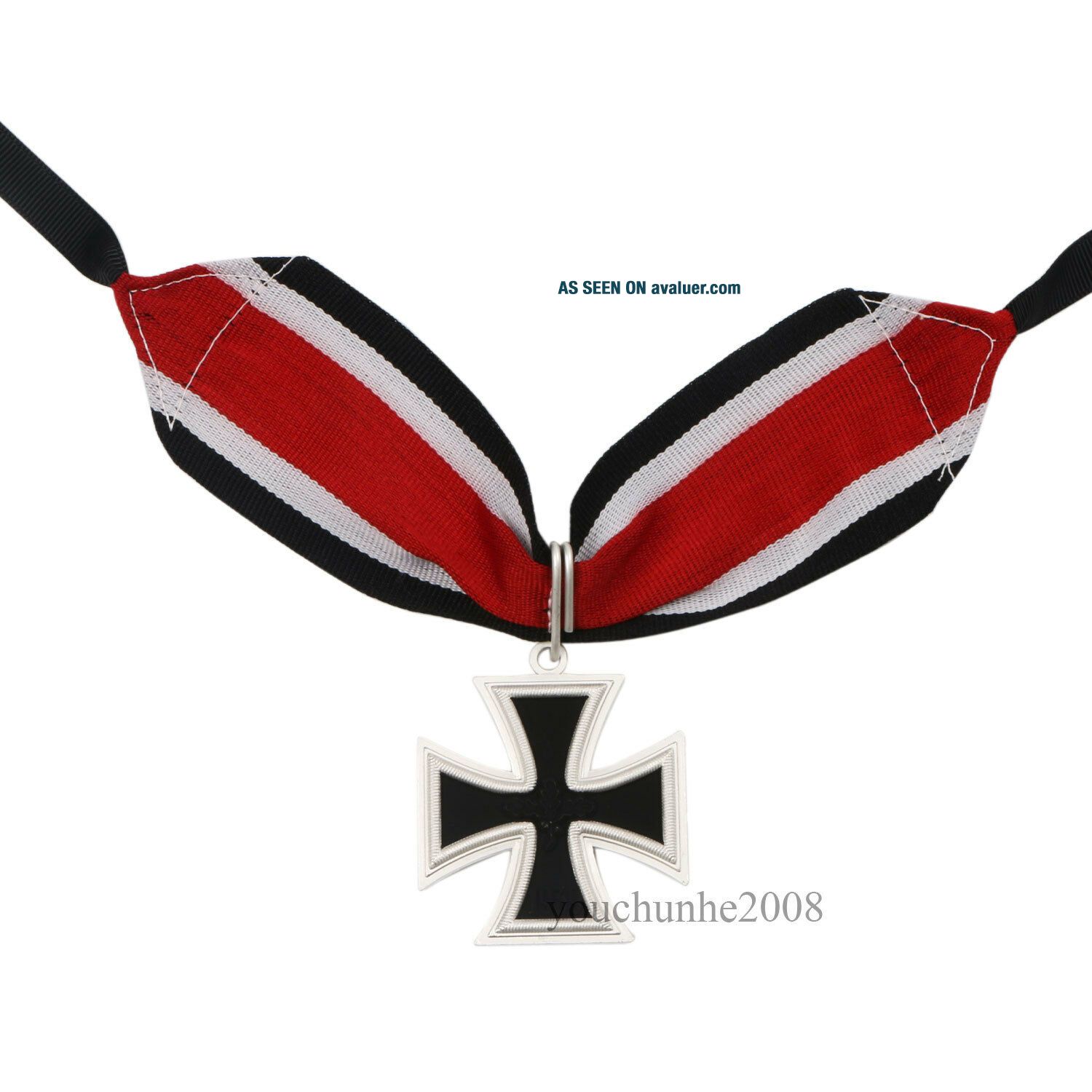 WW2 Knight ' S Iron Cross With Ribbon 1957 Veterans Version - 36331 ...