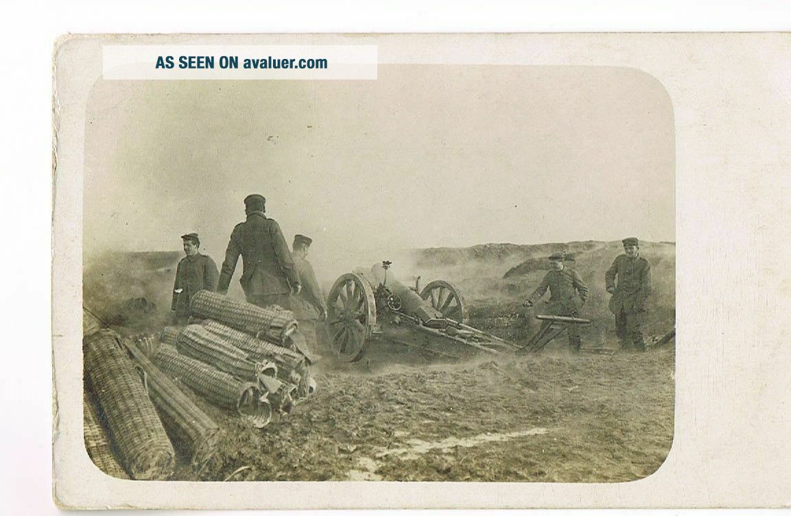 WWI Photo No. 282 Cannon Trench | #376804