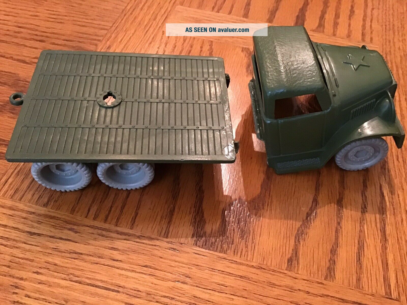 Marx US Army Training Center Flat Bed Truck, Radar Dish, Gun Spare ...
