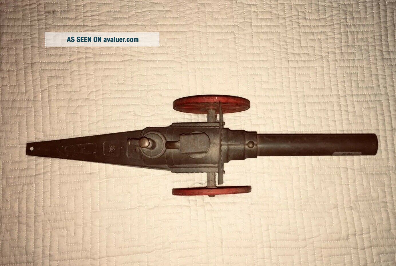 BIG BANG CAST IRON CONESTOGA TOY CO. CANNON 10FC 17 " | #420731