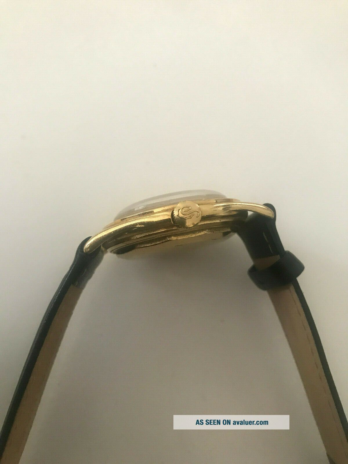 Rare Vintage Gubelin Automatic 18k Gold Pie - Pan Dial Ipso Date Watch ...