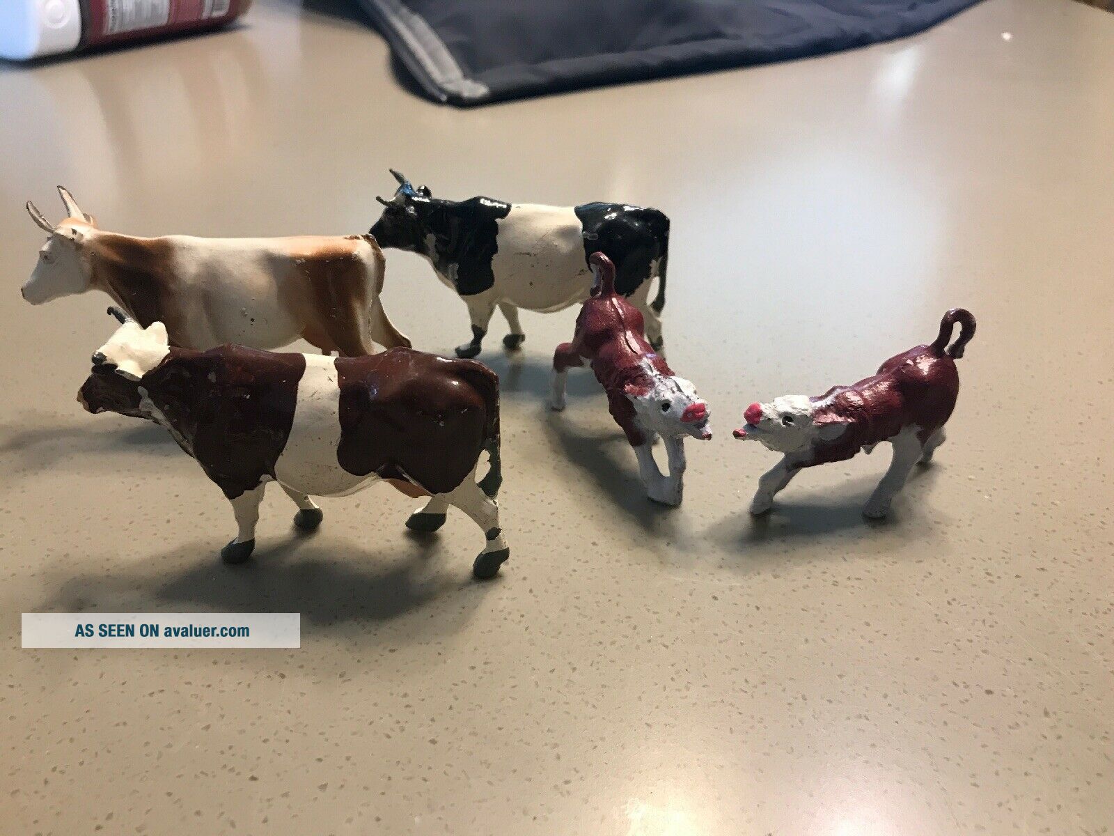 Vintage Britain Metal Lead Farm Animals 17 Total | #433501