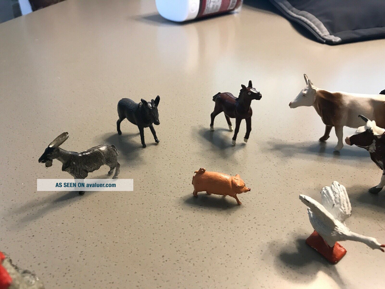Vintage Britain Metal Lead Farm Animals 17 Total | #433501