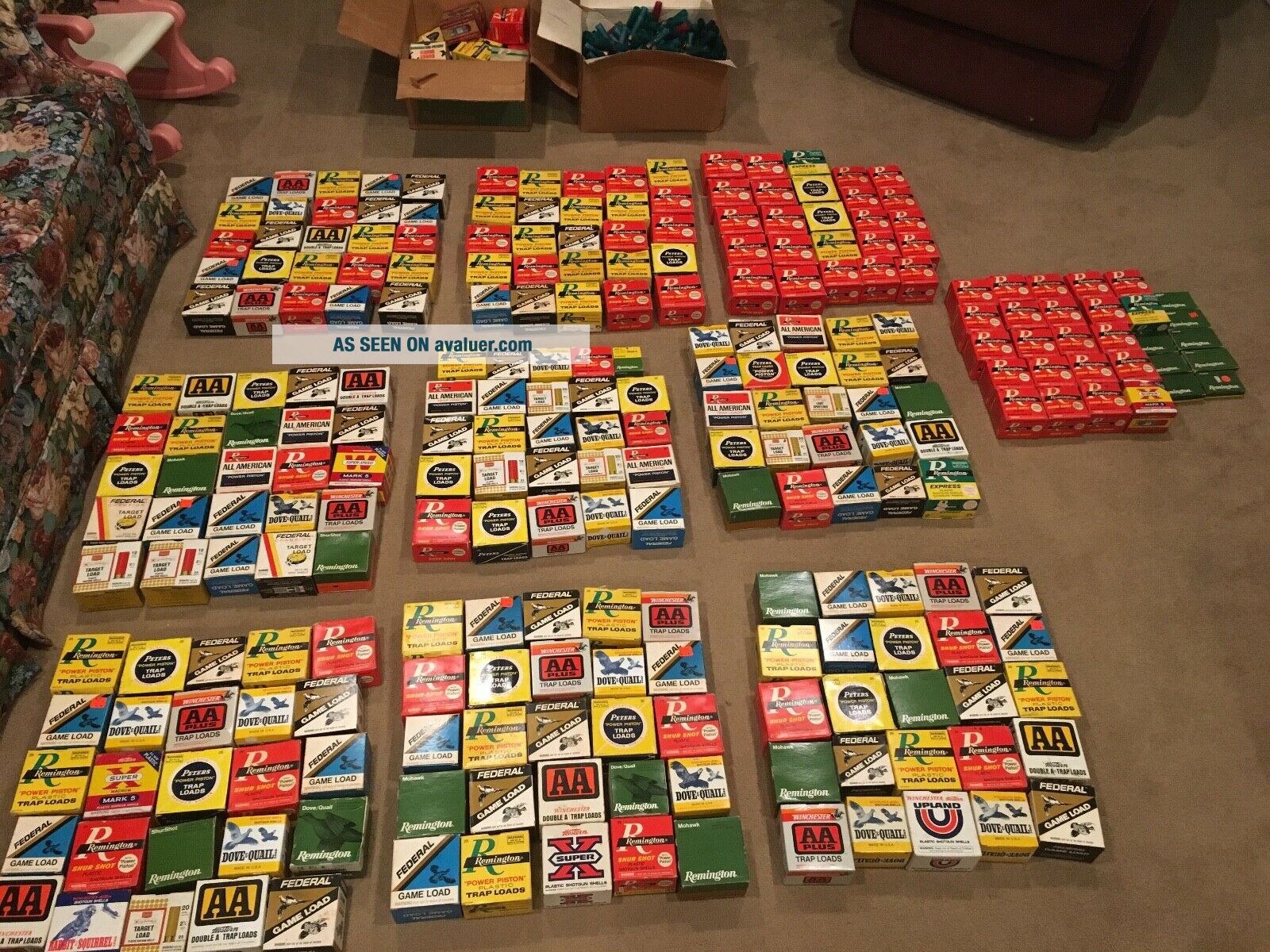 200 Vintage Shotgun Shell Boxes (empty) | #433546