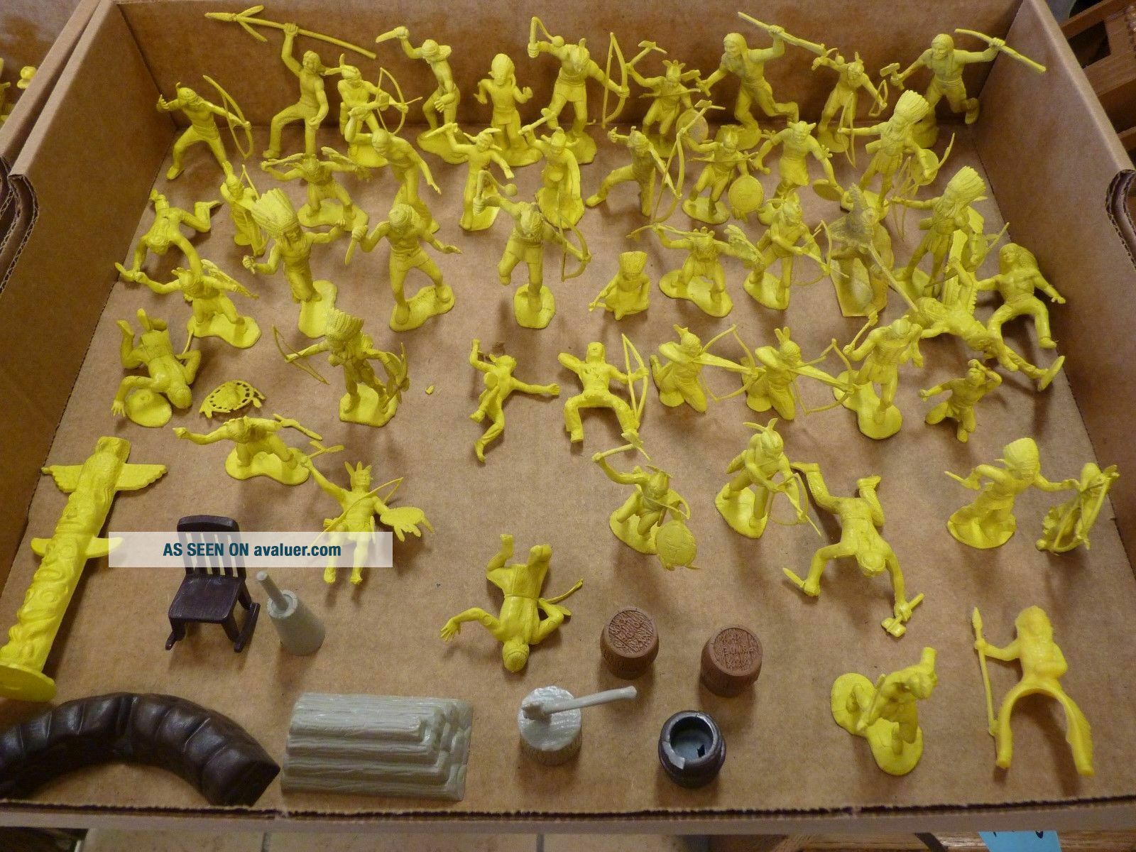 Vintage 1950s Marx Fort Apache Stockade Play Set Series 2000 3660 VERY ...