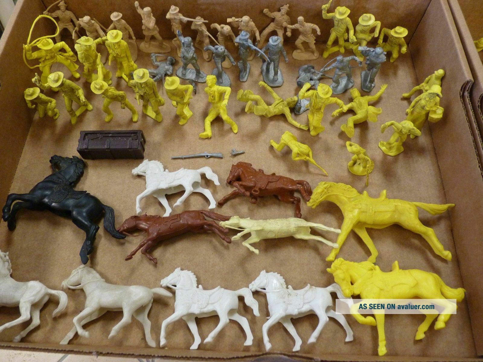 Vintage 1950s Marx Fort Apache Stockade Play Set Series 2000 3660 VERY ...