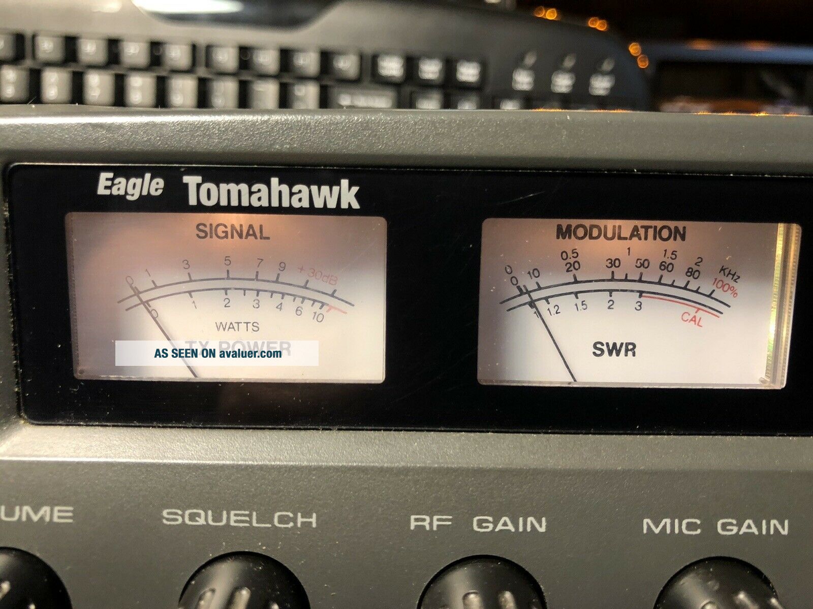 Eagle Tomahawk CB 10/11/12 Meter Base Station AM /FM/SSB (Vintage ...