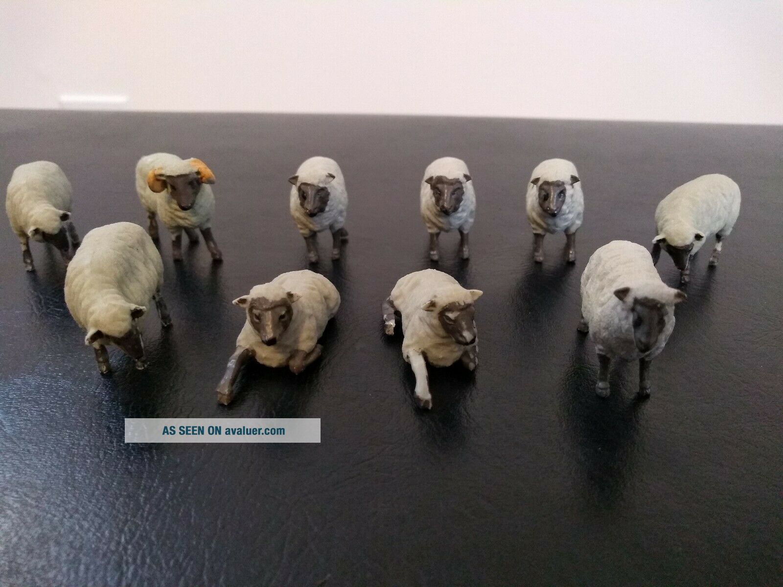 Britains Toy Soldiers Sheep (Set Of 10) Farm Animals | #477446