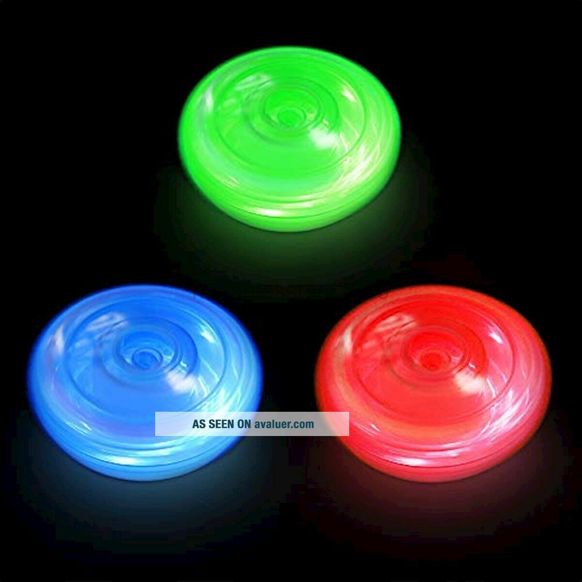 PROLOSO 12 Pack LED Spinning Tops Light Up Spinner Flashing UFO With ...