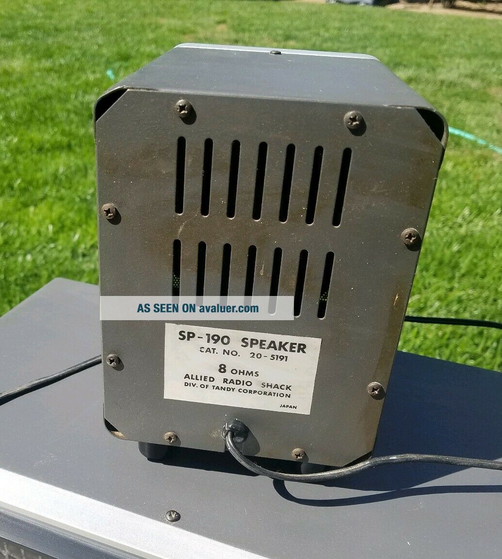 Shortwave Ham Radio Receiver Allied SX - 190 Vintage With Speaker And ...